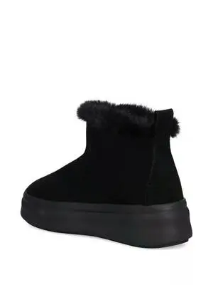 BLAUER. Emery02 Faux-fur Boots - Black