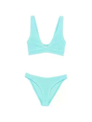 Hunza G V-neck Bikini - Blue