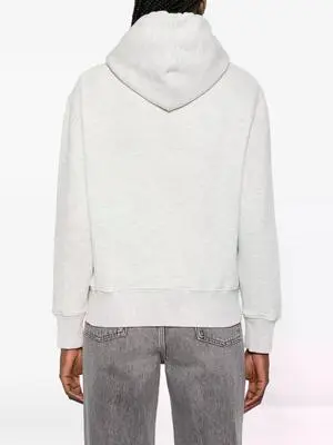 AUTRY Logo-embroidered Hoodie - Grey