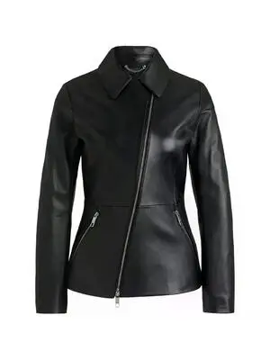 BOSS Leather Zip Jacket