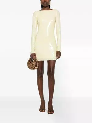 Patrizia Pepe Sequin Embellished Mini Dress