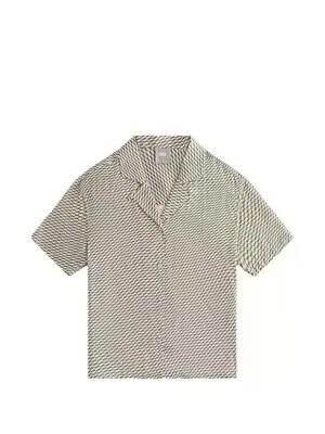Kith Elena Monogram Silk Camp Shirt
