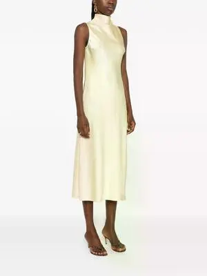 Patrizia Pepe Satin Midi Dress