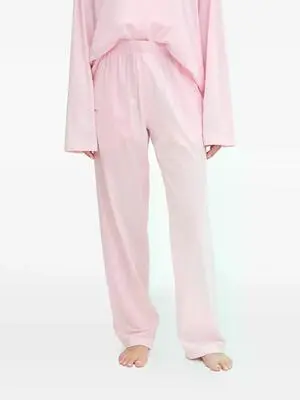 PANGAIA Buttoned Long-sleeved Nightwear Set - Pink