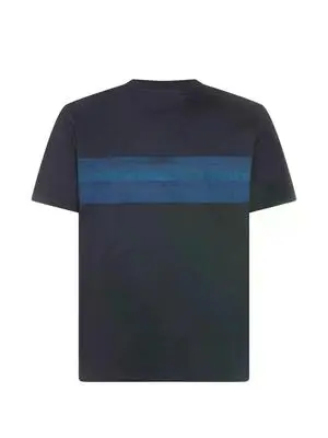 C.P. COMPANY 30/1 Jersey Short-sleeve Striped T-shirt
