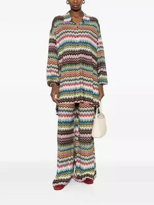 Missoni Zigzag Buttoned Top