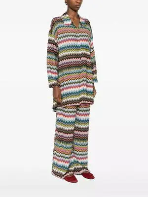 Missoni Zigzag Buttoned Top