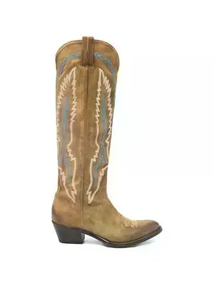 DAMY Embroidered Cowboy Boots