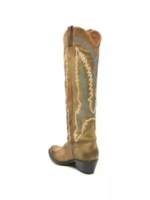 DAMY Embroidered Cowboy Boots