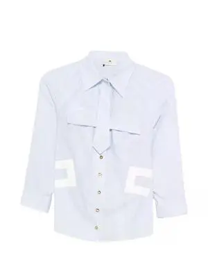 Elisabetta Franchi Striped Shirts For Women