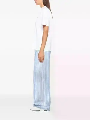 Off-White Striped Long Trousers
