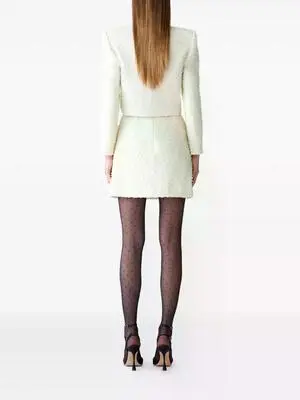 Carolina Herrera Pearl-embroidered Jacket - Neutrals