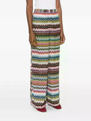 Missoni Chevron Trousers - White