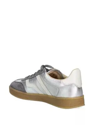 Gant Leather Sneakers - Silver