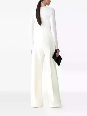 Carolina Herrera Embellished Crew Neck Top