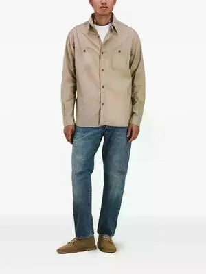 FORTELA Otero Chest-pocket Shirt - Neutrals