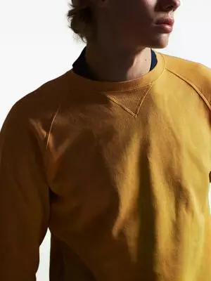 FORTELA Harvard Raglan Crew-neck Sweatshirt - Yellow