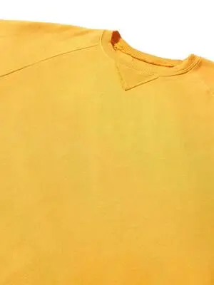 FORTELA Harvard Raglan Crew-neck Sweatshirt - Yellow