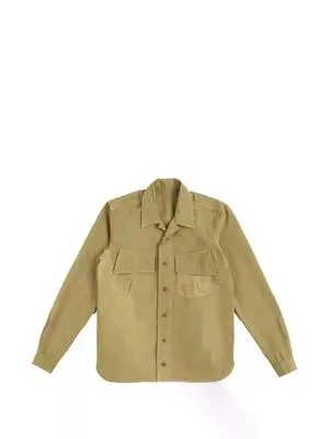FORTELA Meckongt Flap-pocket Overshirt - Brown