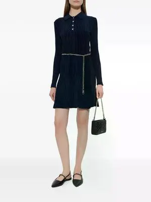 Michael Kors Polo-collar Mini Dress