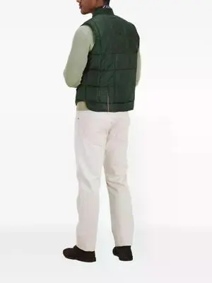 FORTELA Padded Camouflage-print Gilet - Green