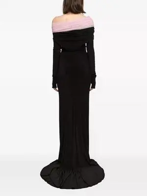 ATU BODY COUTURE Crown Off-shoulder Maxi Dress