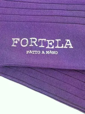FORTELA Ribbed Socks - Purple