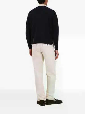 FORTELA Harvard Crew-neck Sweater - Blue