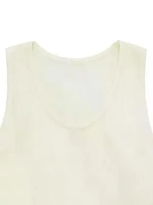 FORTELA Dylan Canottiera Ribbed Tank Top - Neutrals