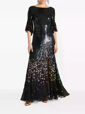 TEMPERLEY LONDON Sequin-embellished Maxi Dress