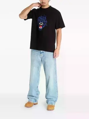 PATTA Fire Panther T-shirt - Black