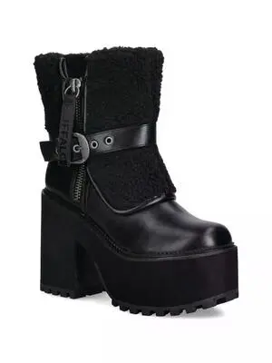 BUFFALO Killah Platform Buckle Boots