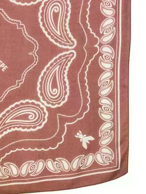 Patrizia Pepe Graphic-print Scarf - Brown