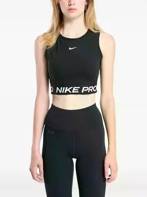 Nike Logo-tape Cropped Performance Tank Top