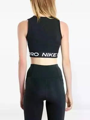 Nike Logo-tape Cropped Performance Tank Top