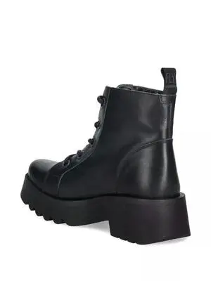 Fly London Lace-up Platform Ankle Boots