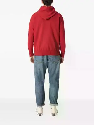 FORTELA Hoodie With Kangaroo Pocket - Red
