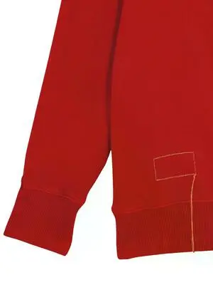 FORTELA Hoodie With Kangaroo Pocket - Red
