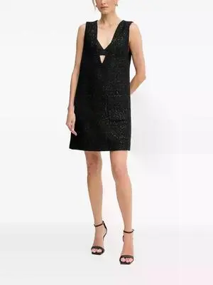 Luisa Spagnoli V-neck Mini Dress