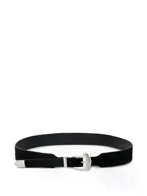 FORTELA Leather Belt - Black