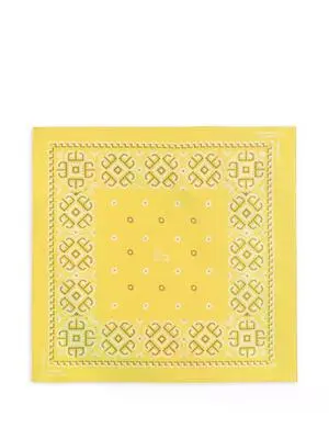 FORTELA Ikara-printed Bandana - Yellow