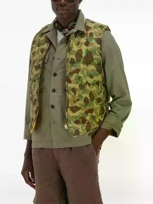 FORTELA Padded Gilet - Green