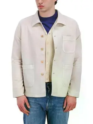 FORTELA Fergus Moleskin Shirt Jacket - Neutrals