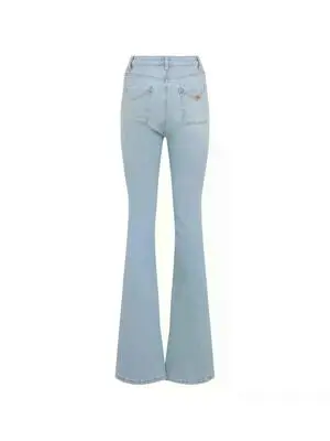 Elisabetta Franchi Pocket Flare Denim
