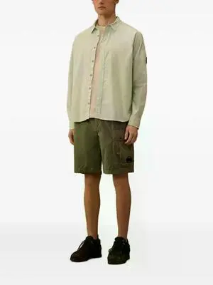 C.P. COMPANY Button-fastening Cargo Shorts