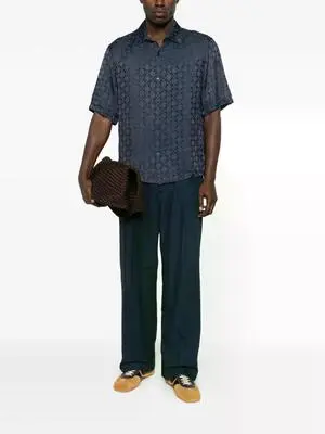 Sandro Check-pattern Shirt - Blue