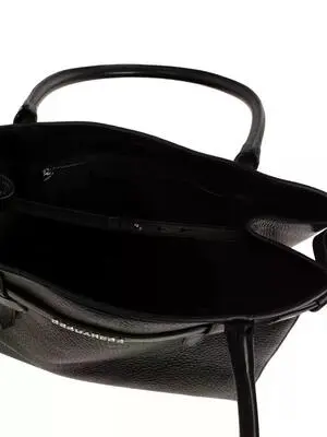 Dsquared2 Leather Tote Bag - Black