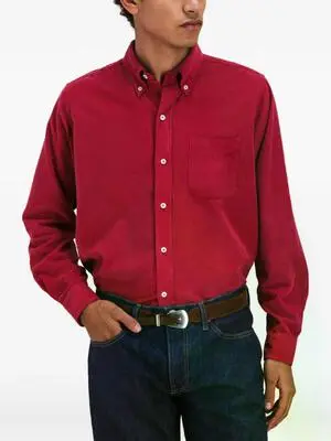 FORTELA Corduroy Button-down Shirt
