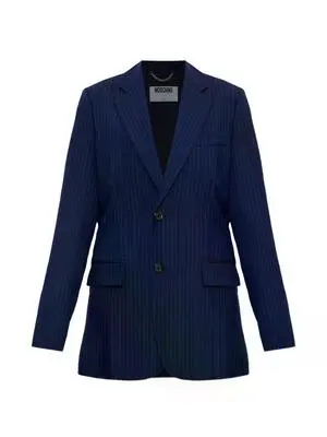 Moschino Pinstripe Button Jacket