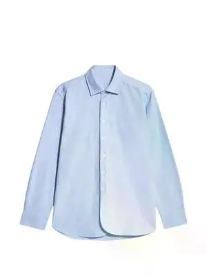 FORTELA Point-collar Shirt - Blue